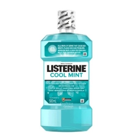 Listerine Mouthwash Cool Mint 500ml - myCK | Save More For All Your ...